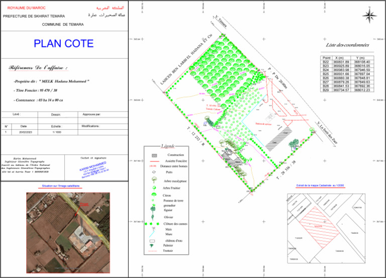 Plan Coté Tirage Fini | PDF