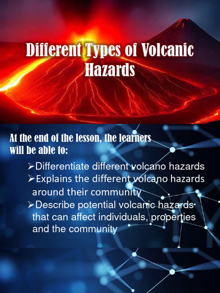 Different Volcanic Hazard | PDF | Volcano | Types Of Volcanic Eruptions