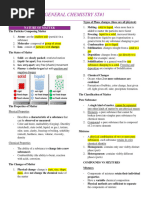 General Chemistry Lecture Notes | PDF | Atoms | Chemistry