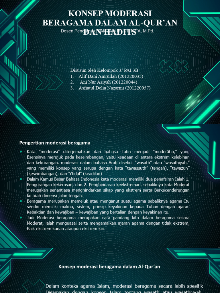 Moderasi Beragama-1 | PDF