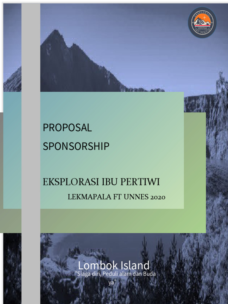 Proposal Sponsor EIP 2020 | PDF