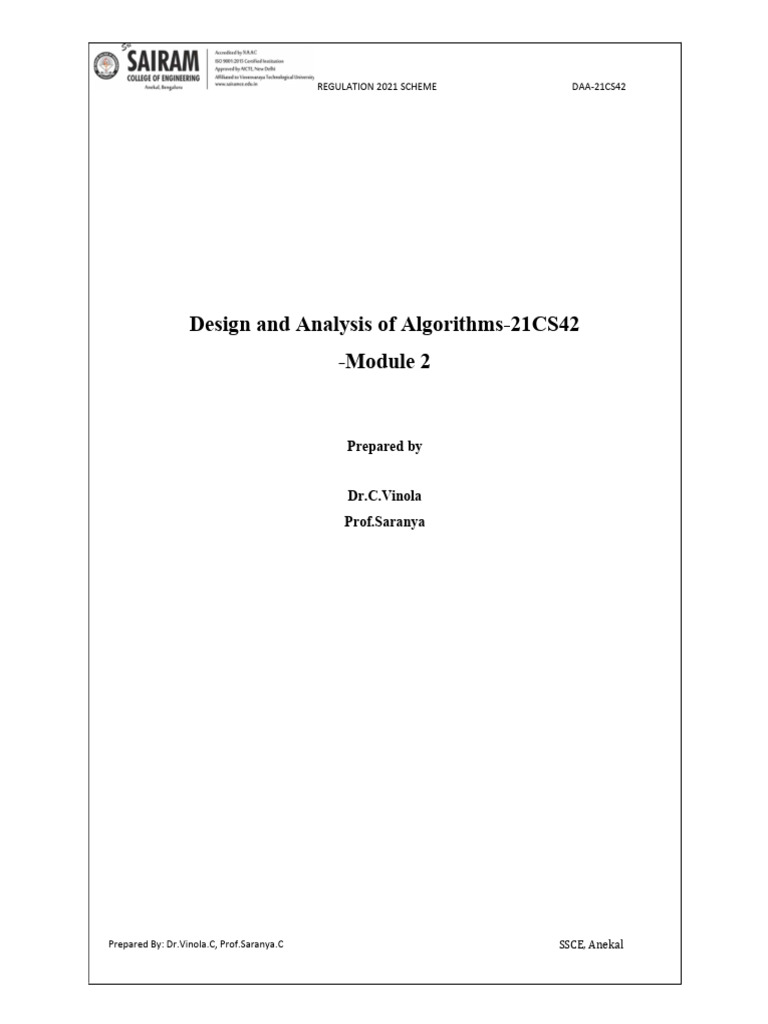 Divide and Conquer Algorithms Guide | PDF | Science & Mathematics