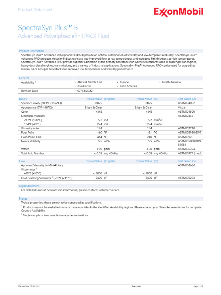 en (5) | PDF | Viscosity | Lubricant