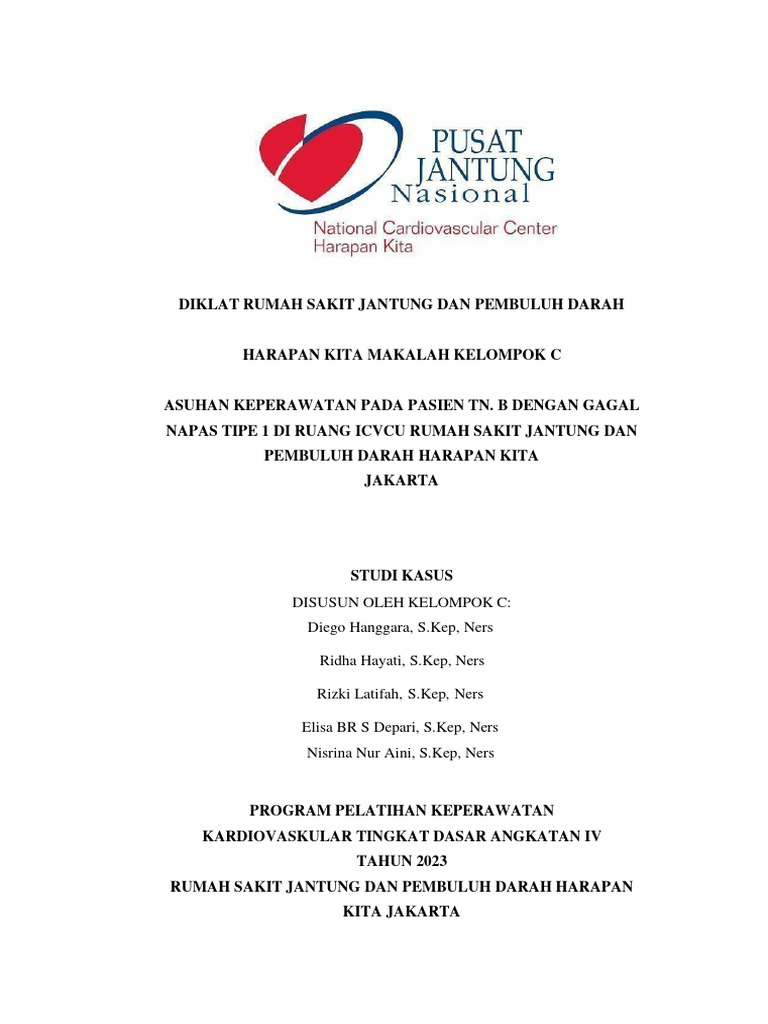 Laporan Gagal Nafas Tipe 1 | PDF