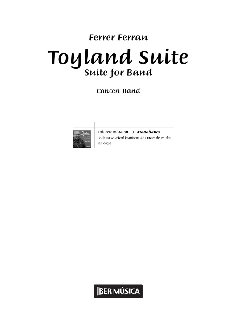 Toyland Suite - Score | PDF