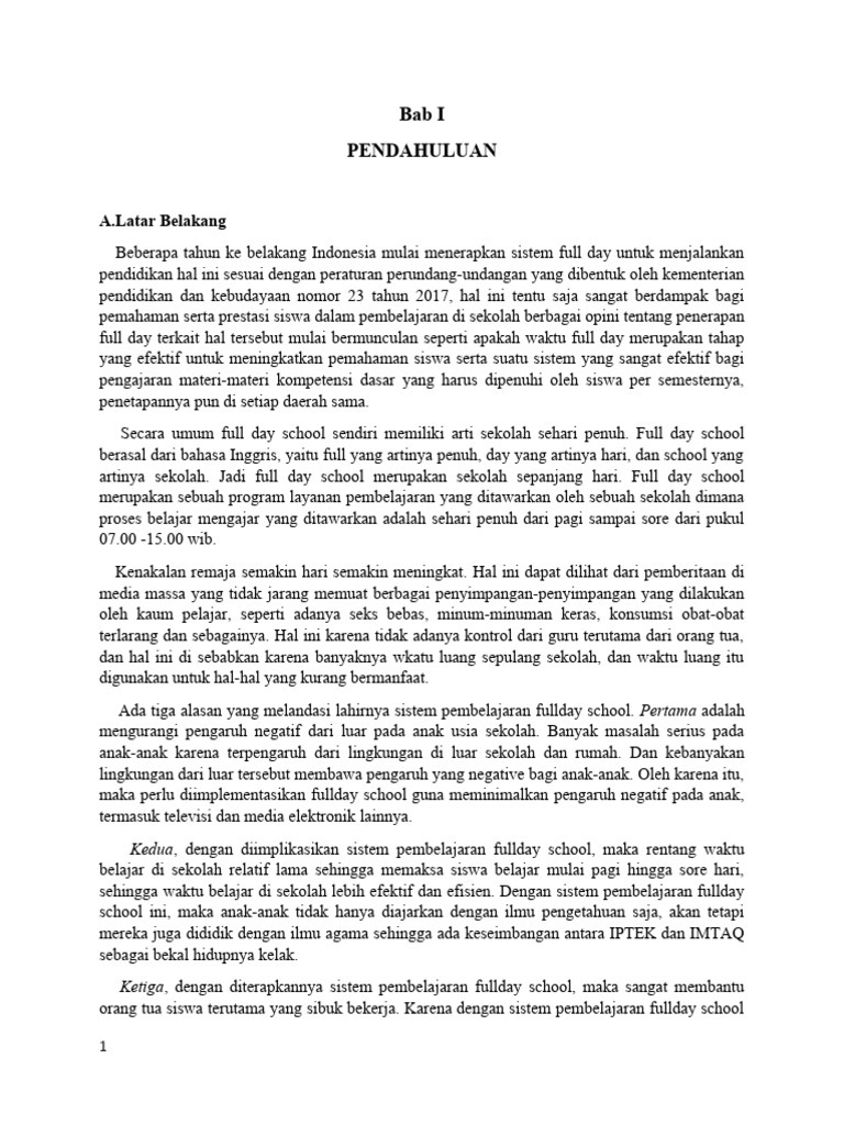 Isi Proposal Penelitian | PDF