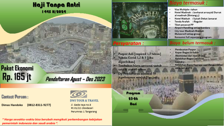 Brosur Haji 2-4 | PDF