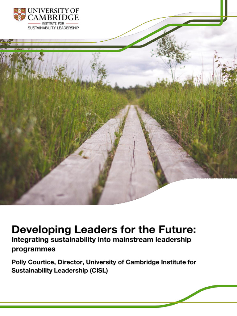 CAM BSM Module 2 Unit 2 Reading 2 - Developing Leaders For The Future ...