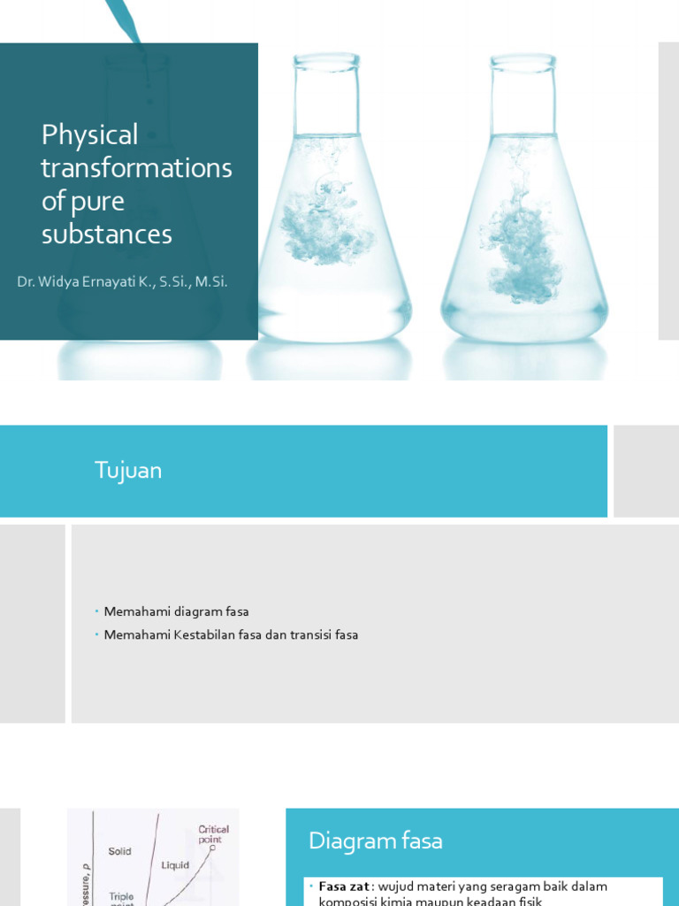 diagram fasa dan transisi-baru-2023 | PDF | Phase (Matter) | Pressure
