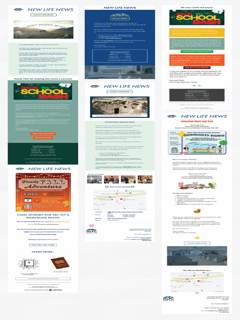 Client EMAIL CAMPAIGN Examples - NLPC - All | PDF