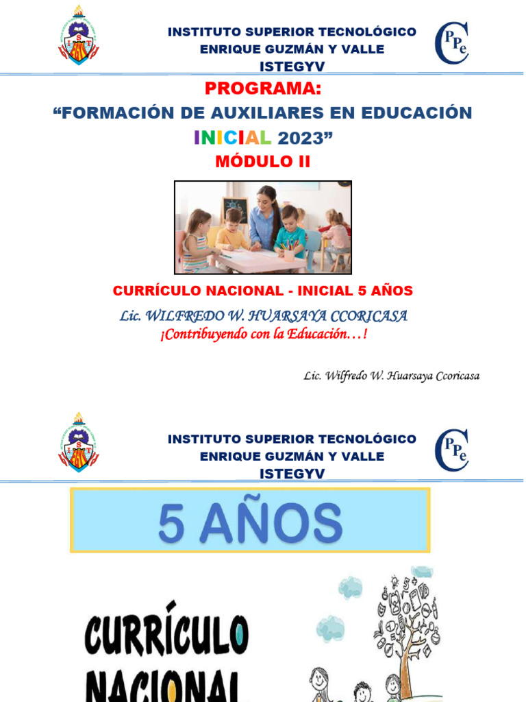 Módulo II Curriculo Nacional | PDF