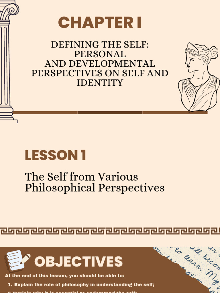 LESSON 1 The Self From Various Philosophical Perspectives 1 | PDF ...
