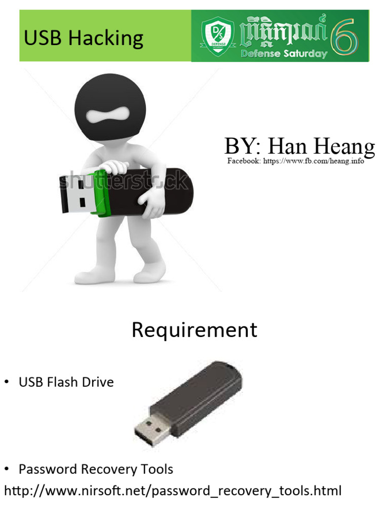 USB Hacking | PDF | Games & Activities | Computers