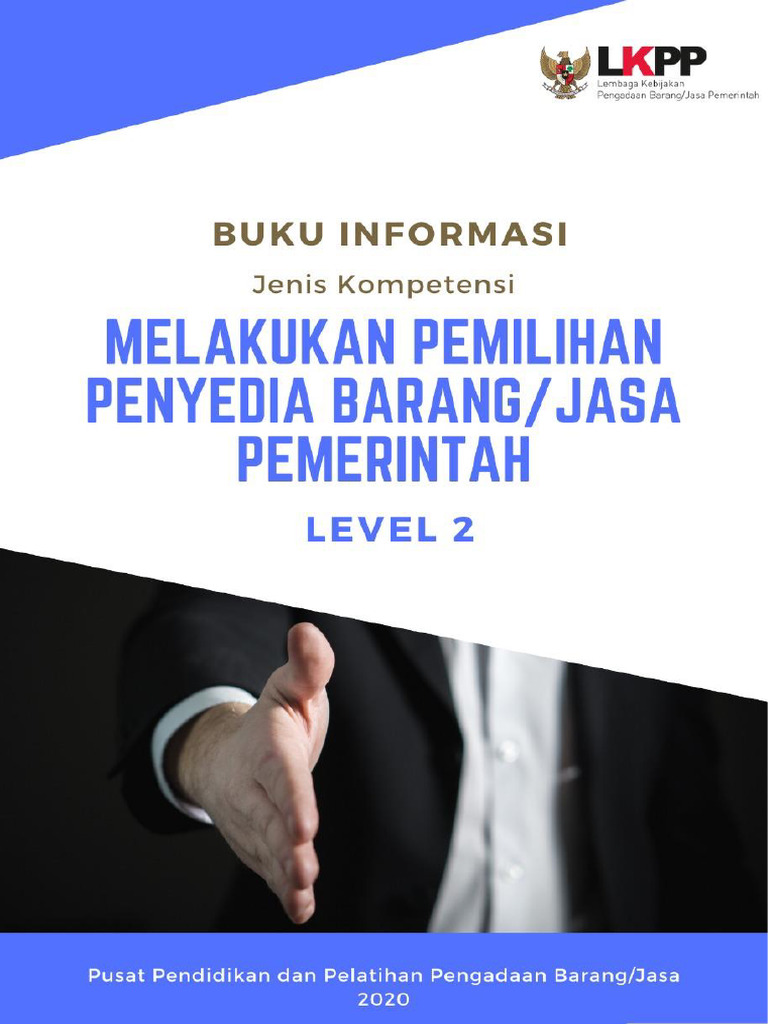 Modul JK Melakukan Pemilihan Penyedia Level 2 | PDF