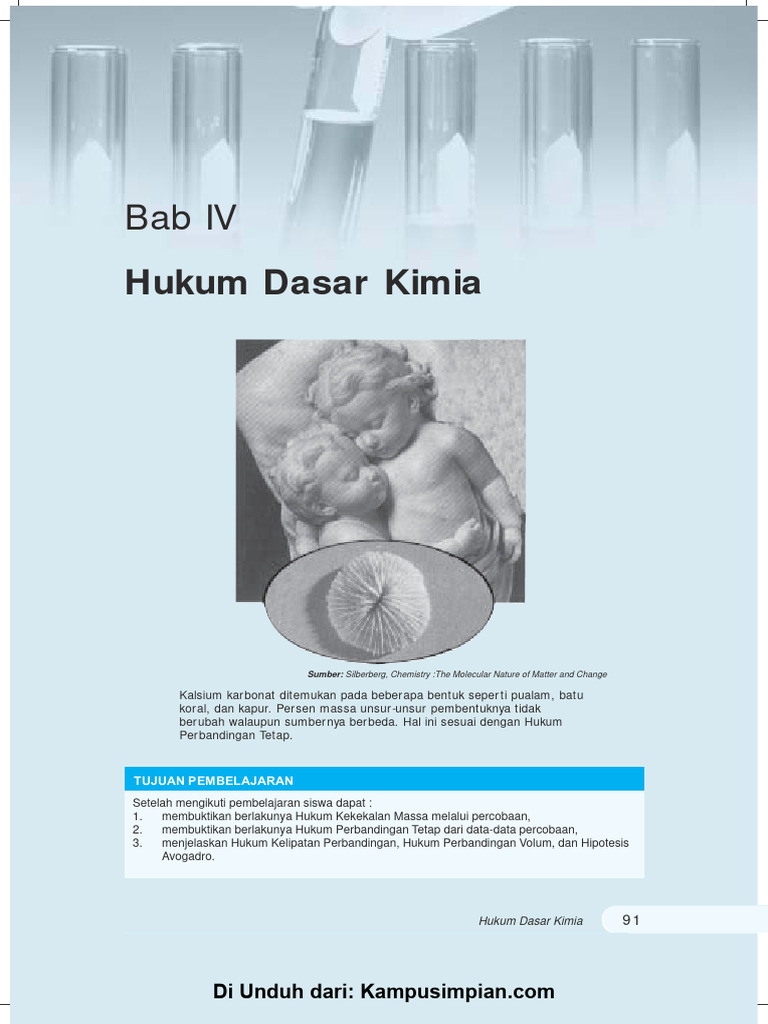BAB IV Hukum Dasar Kimia | PDF