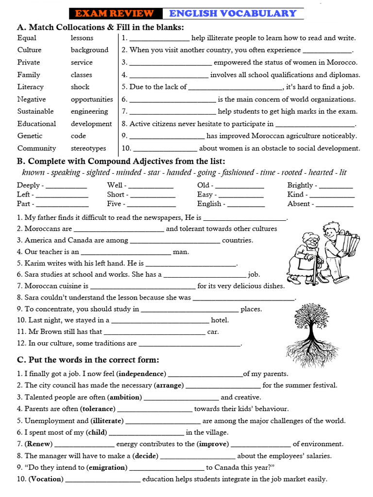 2 Bac National Exam Full Pack Review | PDF | Literacy | English Language