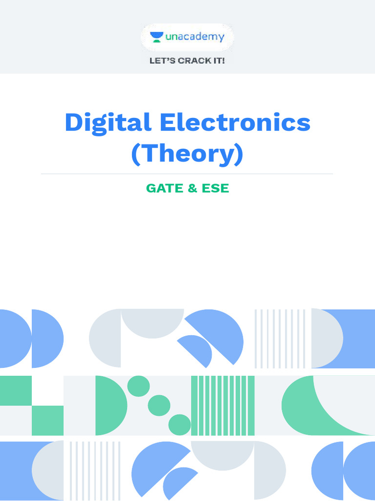 Digital Electronics 1 | PDF | Binary Coded Decimal | Logic Gate