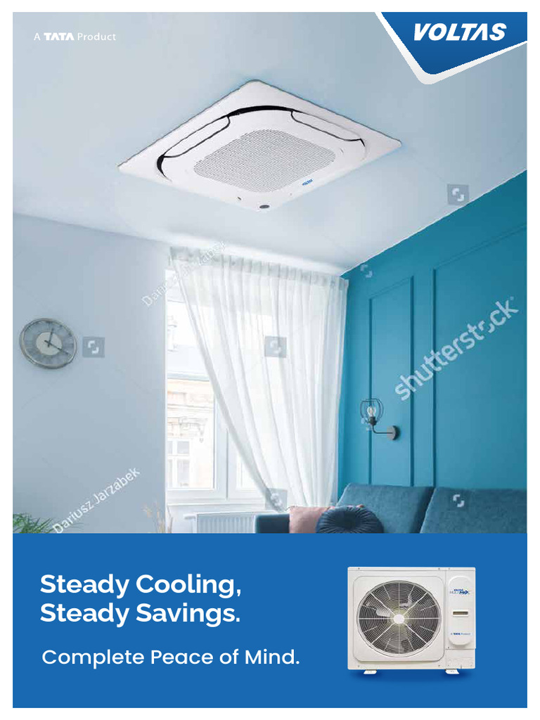 Cassette AC Brochure 140623 | PDF | Power Inverter | Air Conditioning