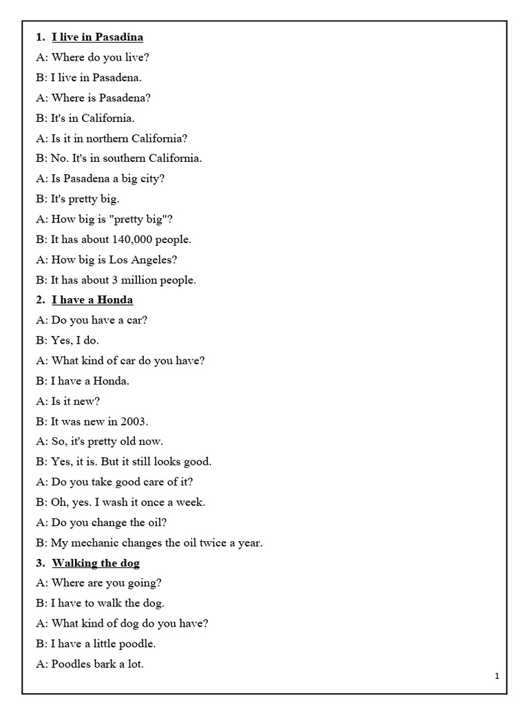 Conversations For Booklet Pdf Hamburgers