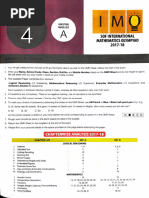 Ignited Mind Lab Sample Question Paper | PDF | Area | Numbers