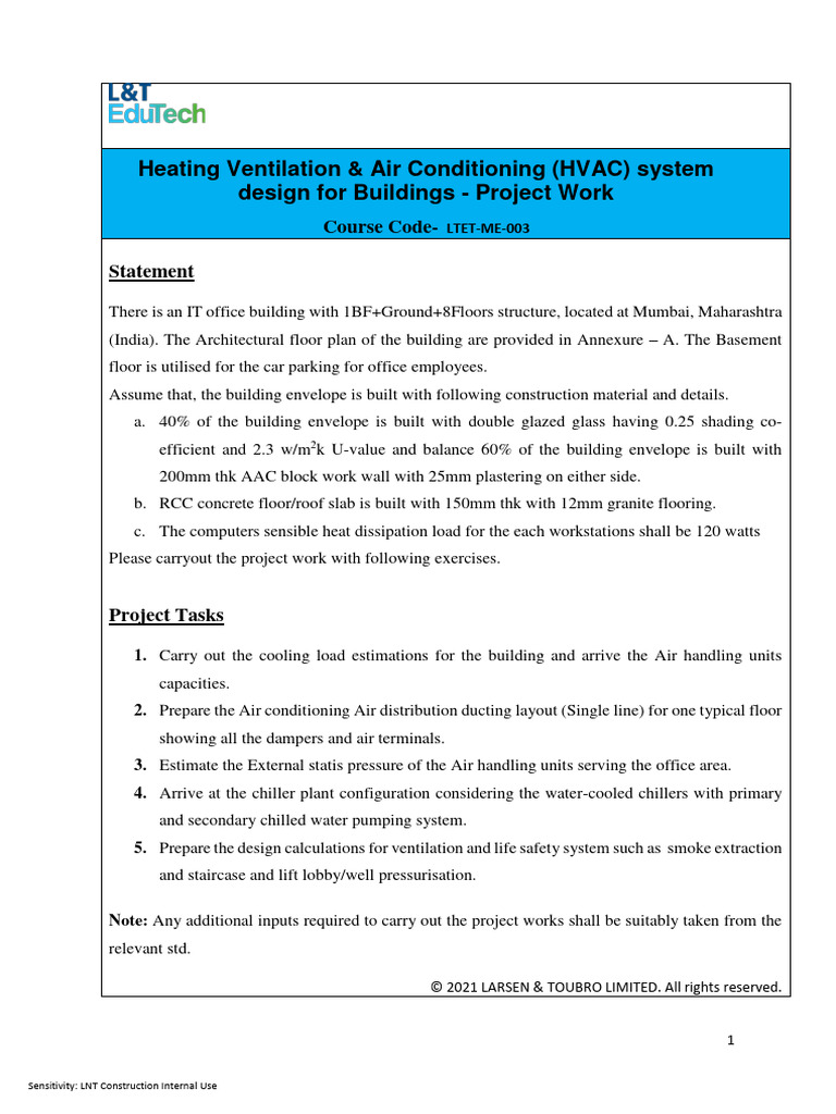 5627311177188554-HVAC - Project Statement 9 | PDF