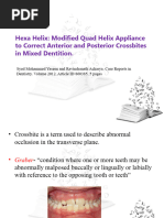 Hybrid Hyrax Distalizer for Class III Treatment | PDF | Orthodontics ...