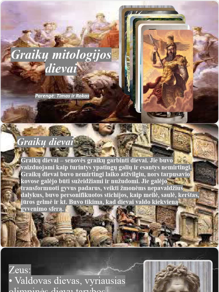 Graikų Dievai | PDF