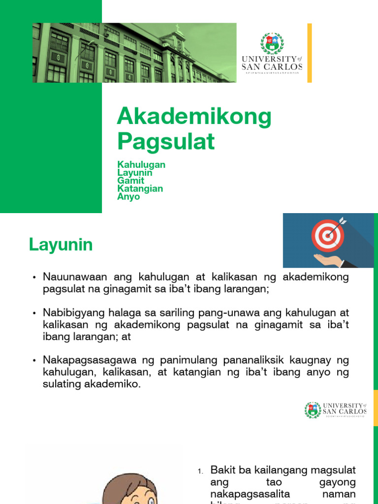2) Kahulugan NG Akademikong Pagsulat | PDF