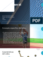 El Voleo y Tipos de Voleo en El Volibol | PDF | Vóleibol | Entretenimiento