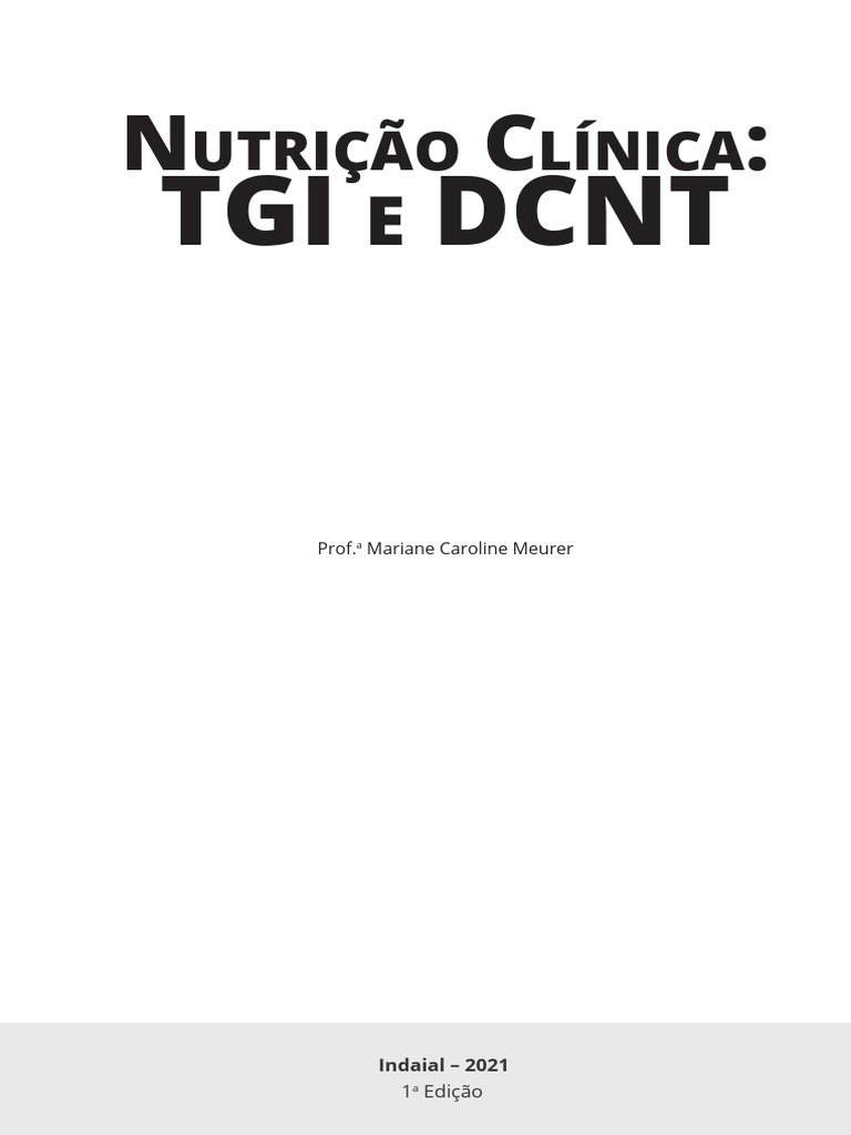 2 - Tgi e DCNT | PDF | Doença do refluxo gastroesofágico | Indigestão