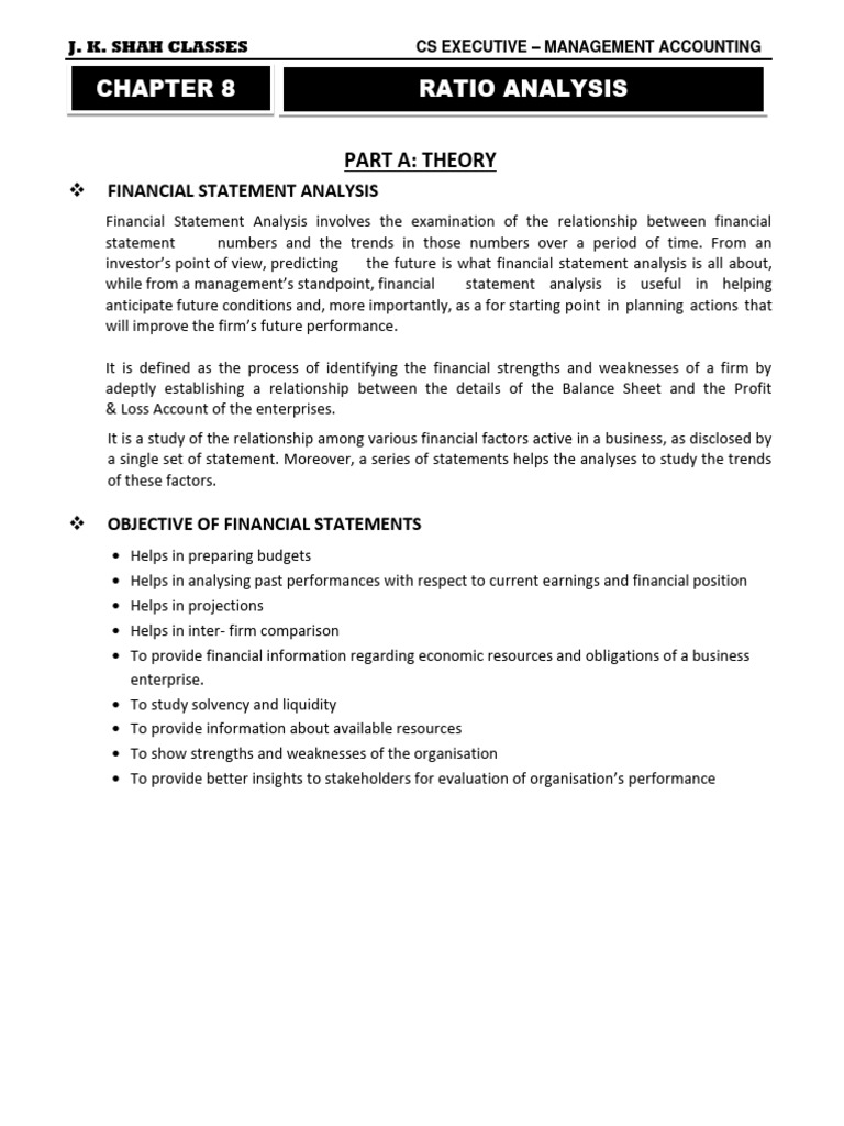 8 RatioAnalysis | PDF | Equity (Finance) | Dividend