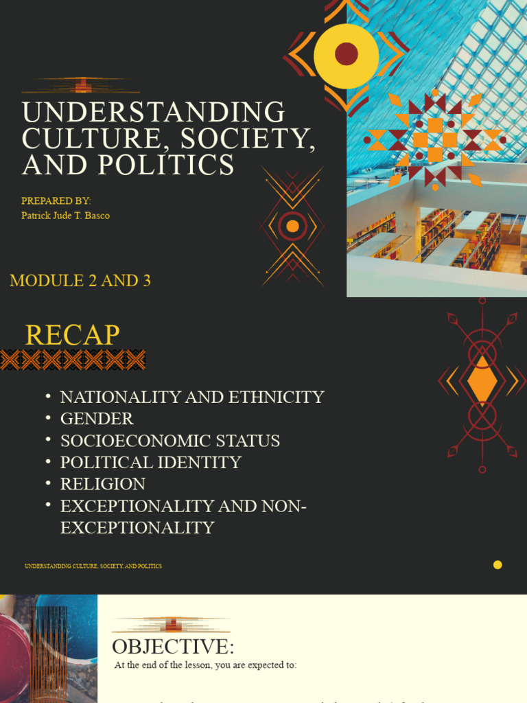 Culture, Society, and Politics Overview | PDF | Anthropology | Society