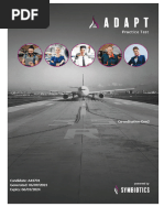 Maths Report Adapt | PDF | Speed | Aircraft