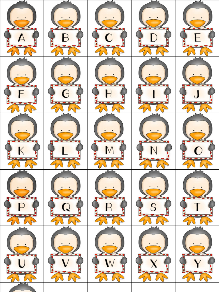 Penguin Abc Game | PDF