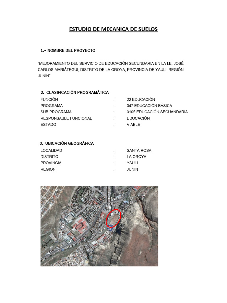 Estudio de Mecanica de Suelos | PDF | Ciencias de la Tierra