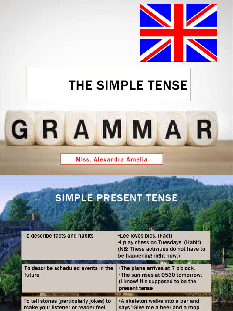 The Simple Tense | Download Free PDF | Verb | Grammatical Tense