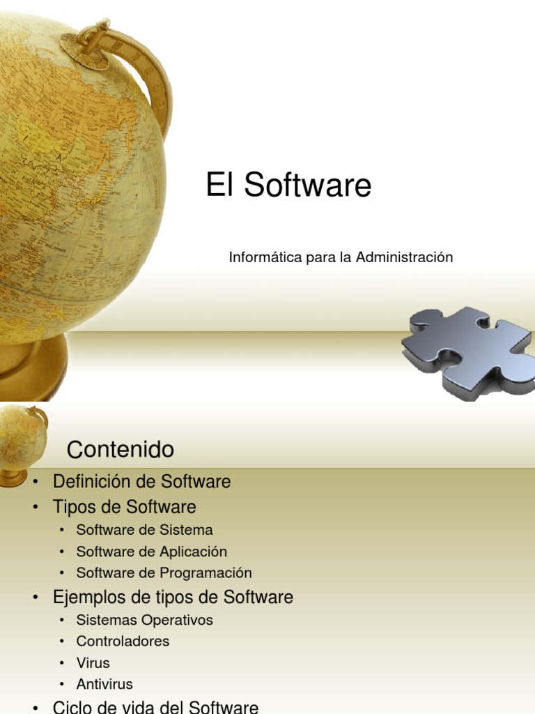 Presentacion Del Software | Descargar gratis PDF | Software libre | Software propietario