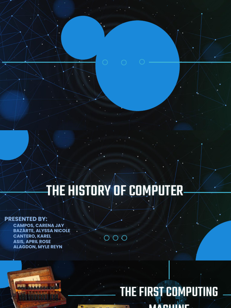 G1 2A History of Computers | PDF | Calculator | Mathematics
