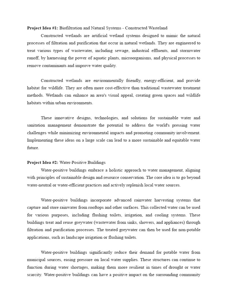 SDG# 6 Clean Water and Sanitation | PDF | Water | Sanitation