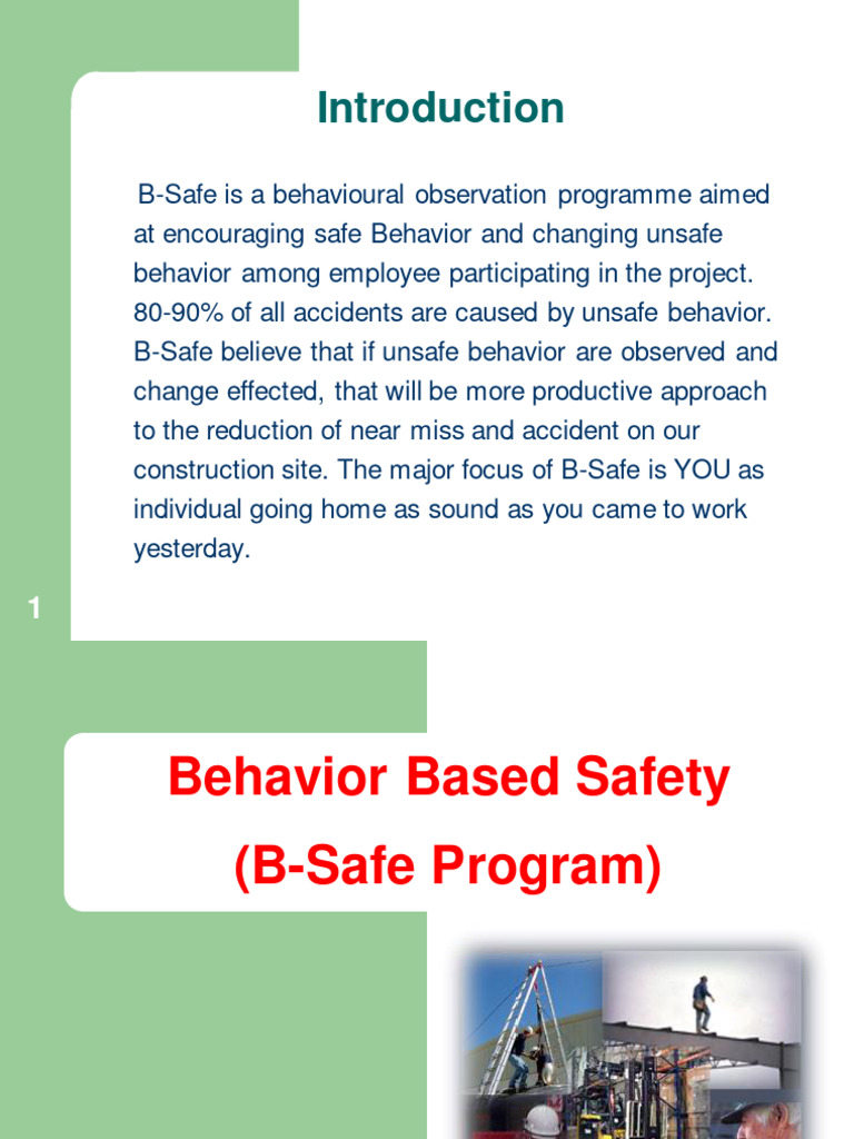 Behaviour Based Safety | PDF | Pollution | Waste