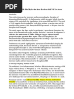 Input Output Analysis of David Easton | PDF | System | Input–Output Model