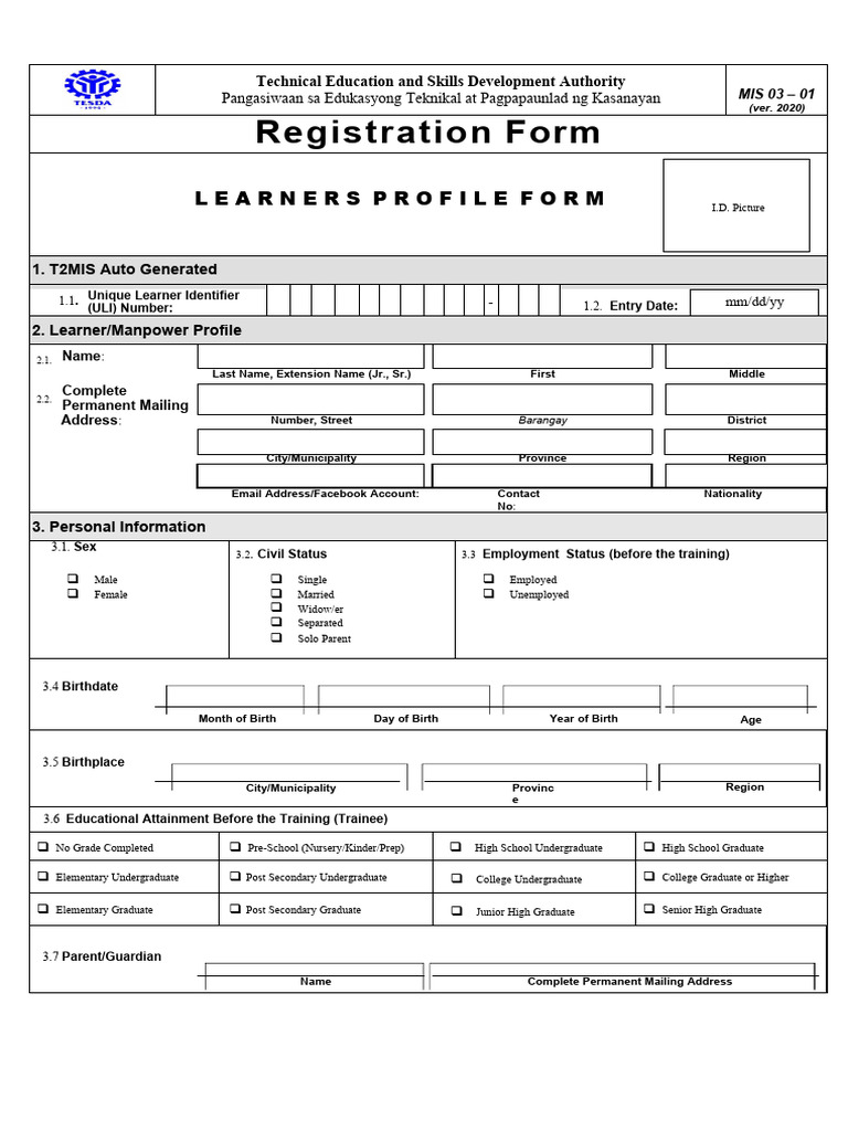 Learners Profile | PDF
