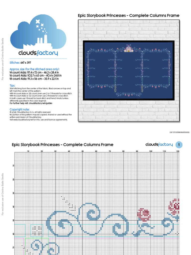 Epic Storybook Princesses - Frame - Complete Columns | PDF ...