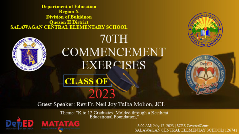 Grade 6 Graduation Tarp | PDF