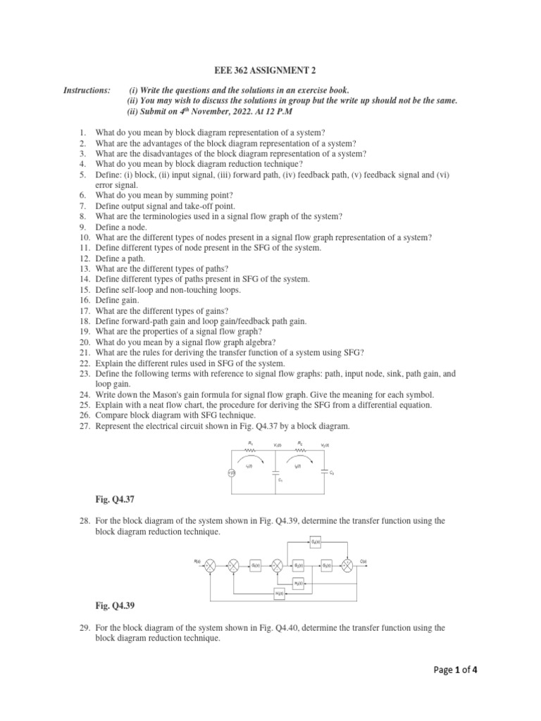 Eee 362 (2022) Assignment 2 | PDF | Telecommunications Engineering | Computer Engineering
