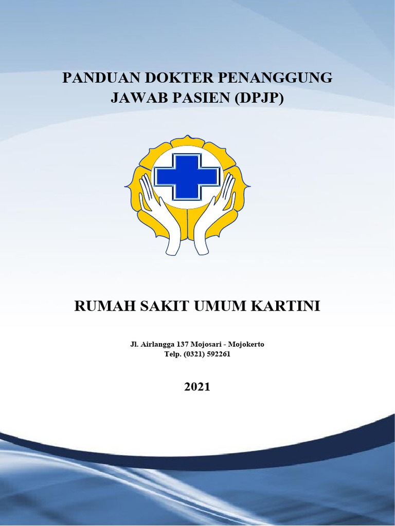Panduan DPJP RS Kartini 2021 | PDF