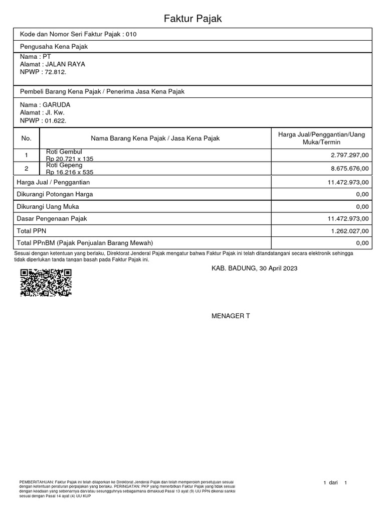 Contoh FP Elektronik | PDF