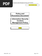 Clear Desk and Clear Screen Policy Template | PDF | Desk | Information ...