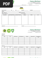 MONITORING SHEET TEMPLATE | PDF