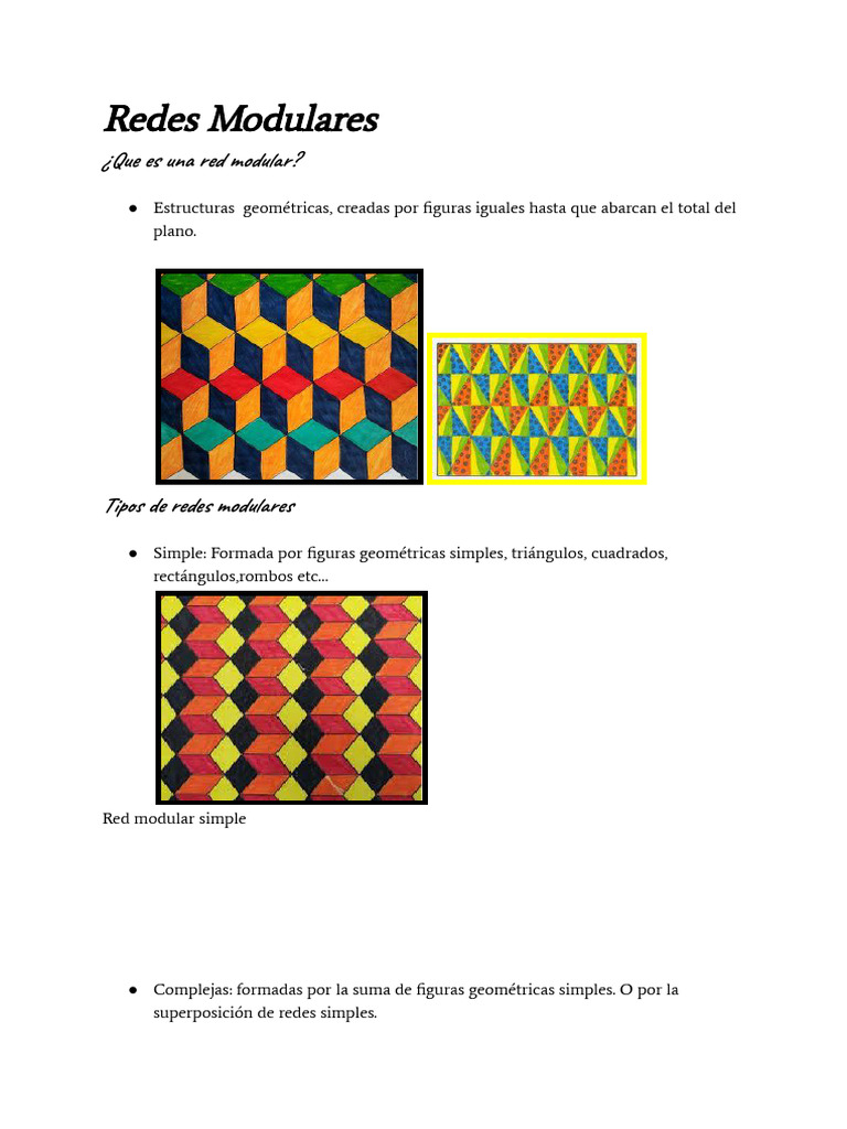 Redes Modulares | PDF